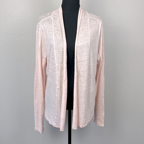 Sundance | Sweaters | Sundance Sweater Open Front Light Pink Linen ...